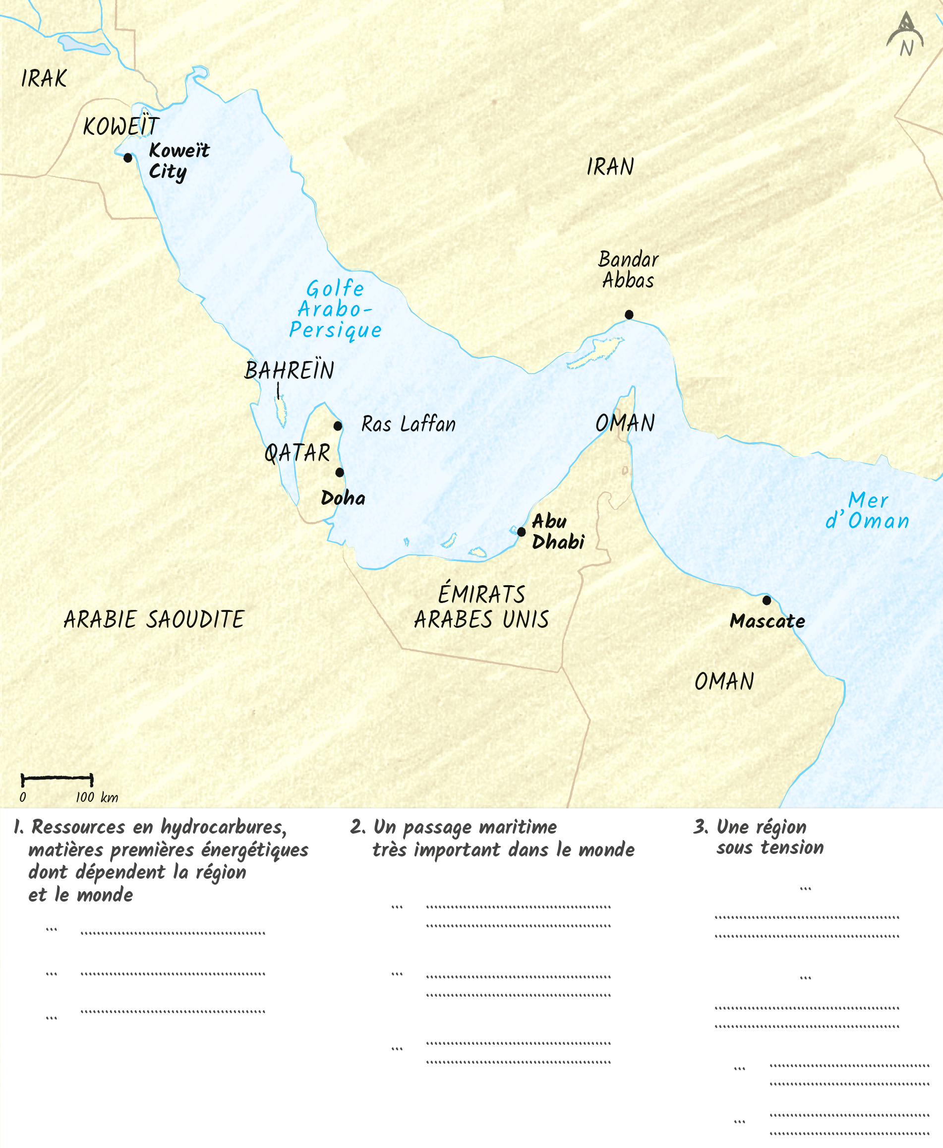 Le golfe Arabo-Persique : un espace au cœur des enjeux contemporains ...