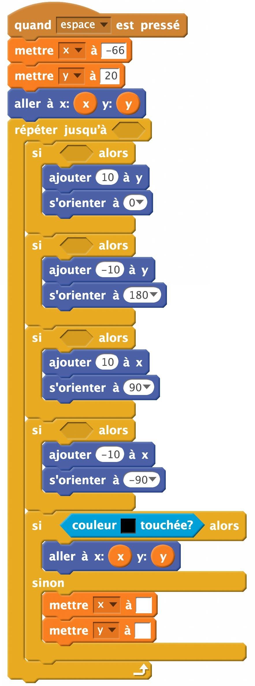Exercices d’assimilation de Scratch | Lelivrescolaire.fr