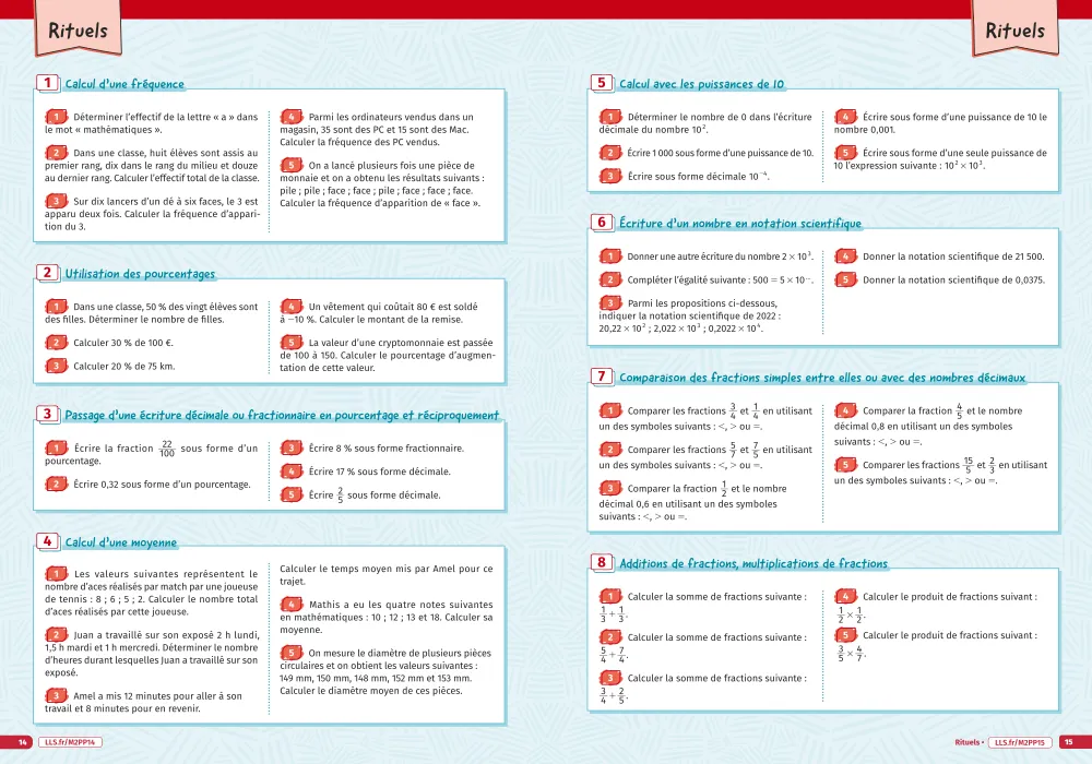 Rituels sur Genially | Lelivrescolaire.fr