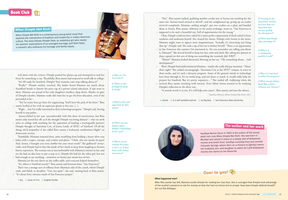 When Dimple Met Rishi, Sandhya Menon | Lelivrescolaire.fr