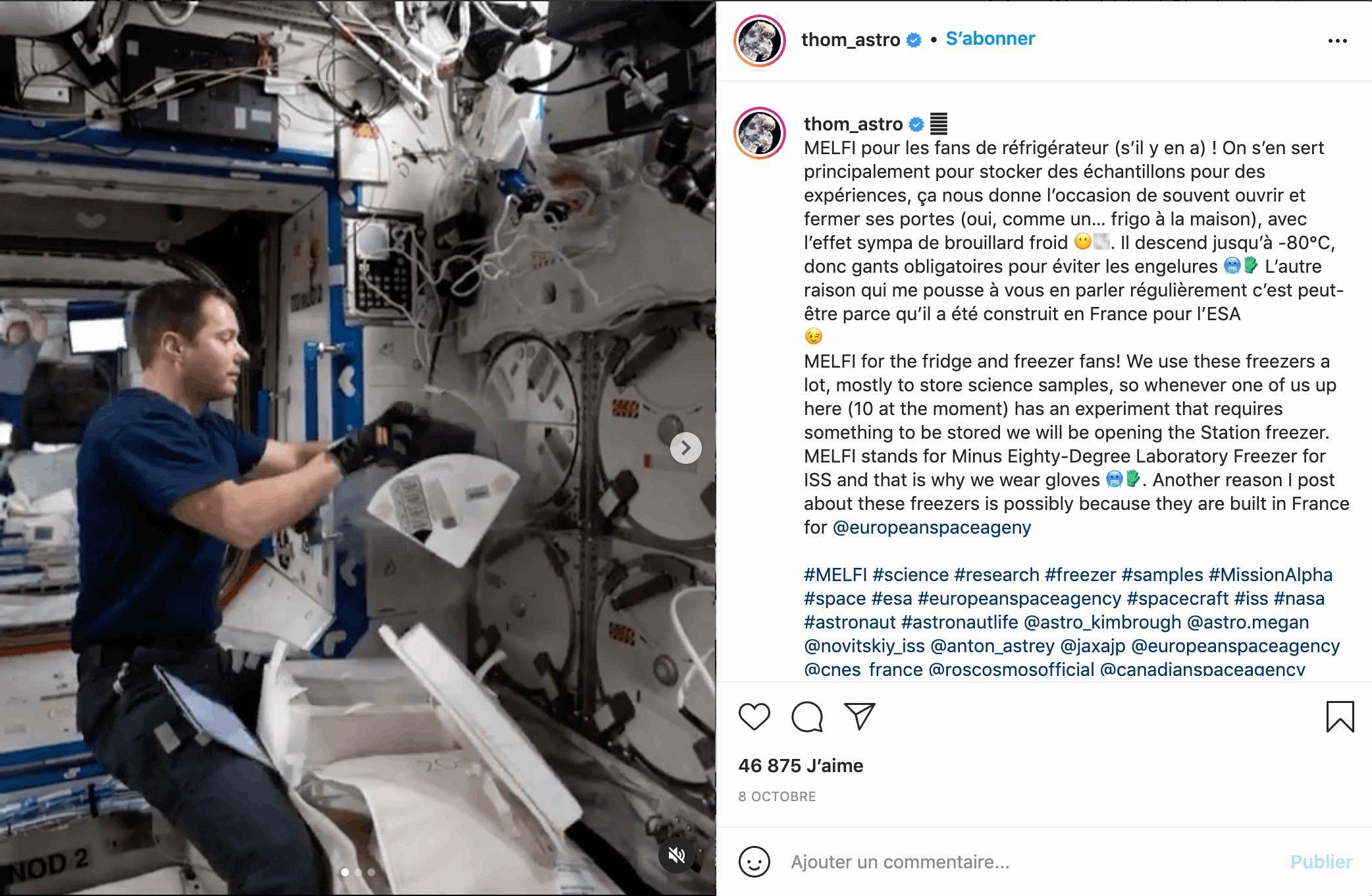 Partir à l’aventure avec Thomas Pesquet : un quotidien extraordinaire ...