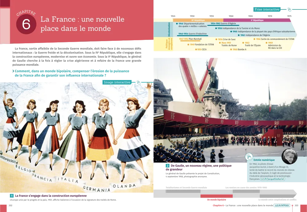 La France : une nouvelle place dans le monde | Lelivrescolaire.fr