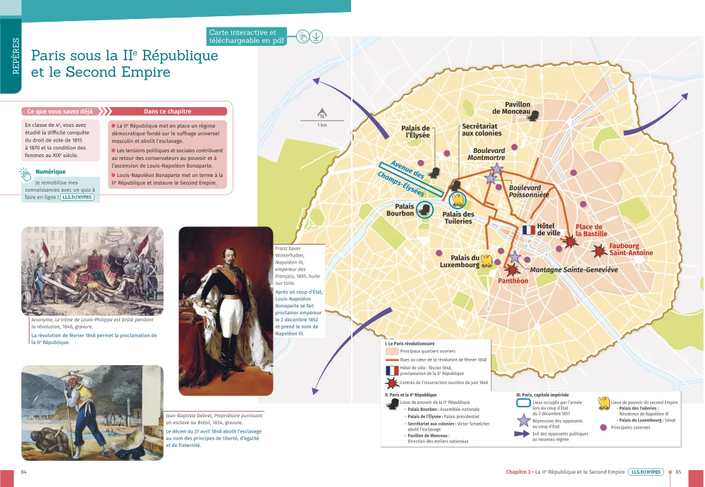 Paris sous la IIᵉ République et le Second Empire | Lelivrescolaire.fr