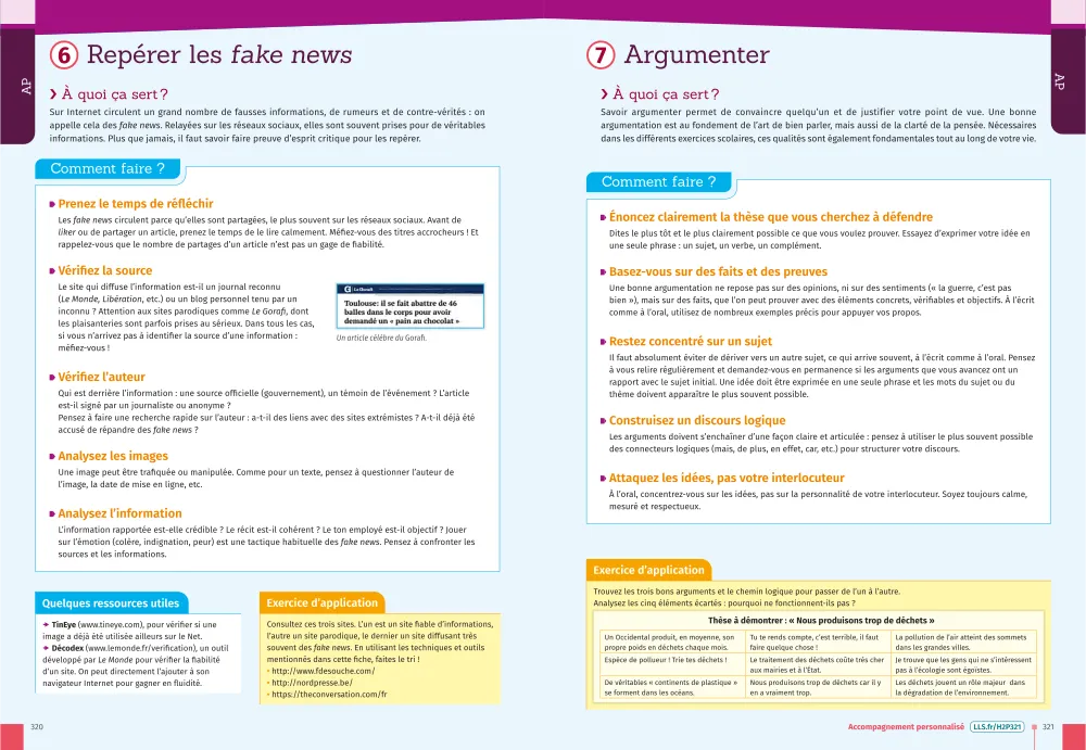 Repérer les fake news | Lelivrescolaire.fr
