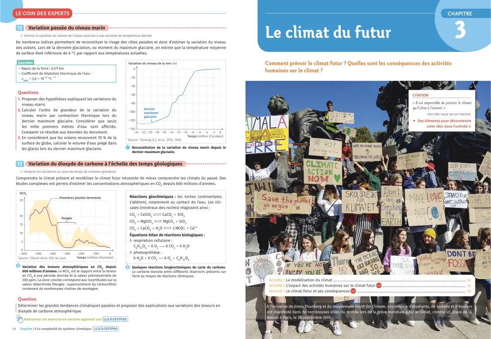Le climat du futur | Lelivrescolaire.fr