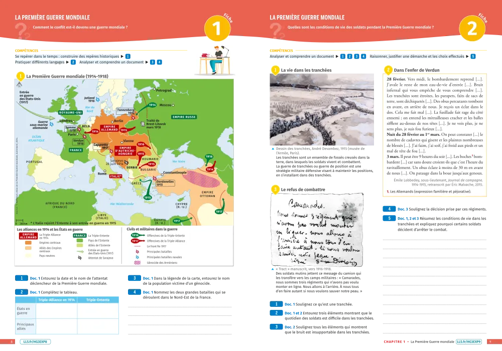 Comment le conflit est-il devenu une guerre mondiale ? | Lelivrescolaire.fr