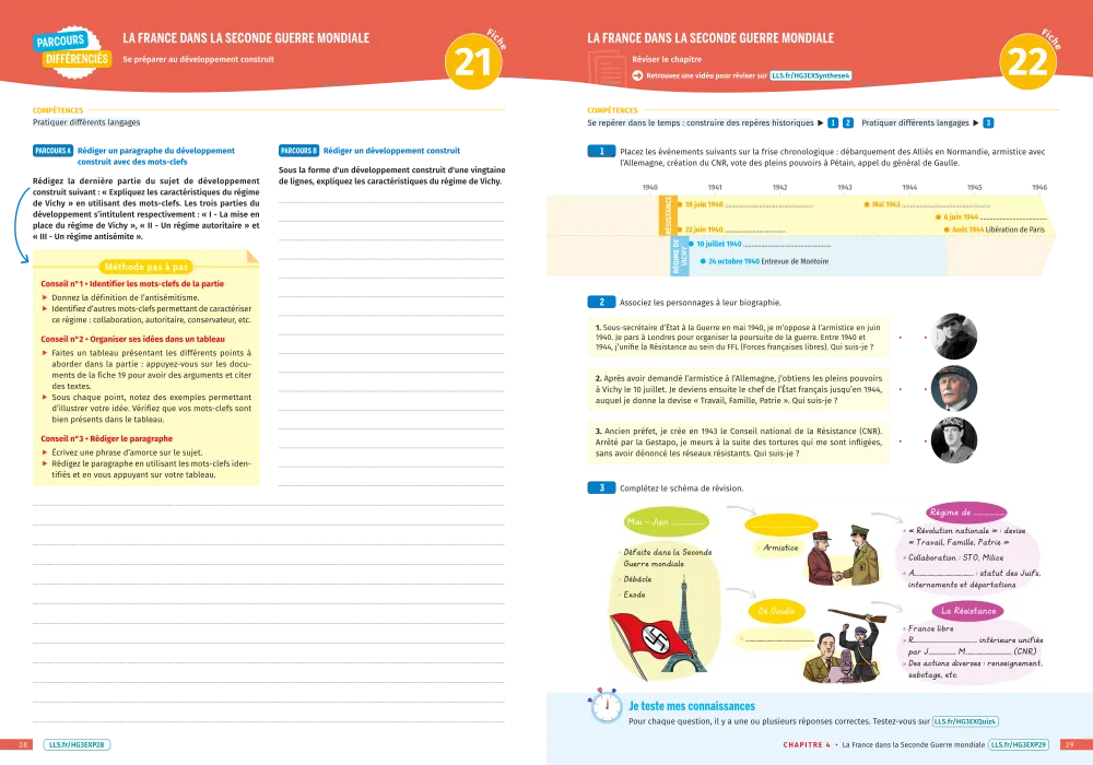Réviser le chapitre | Lelivrescolaire.fr