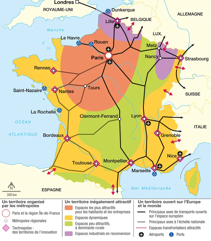 L organisation Du Territoire Fran ais Lelivrescolaire fr