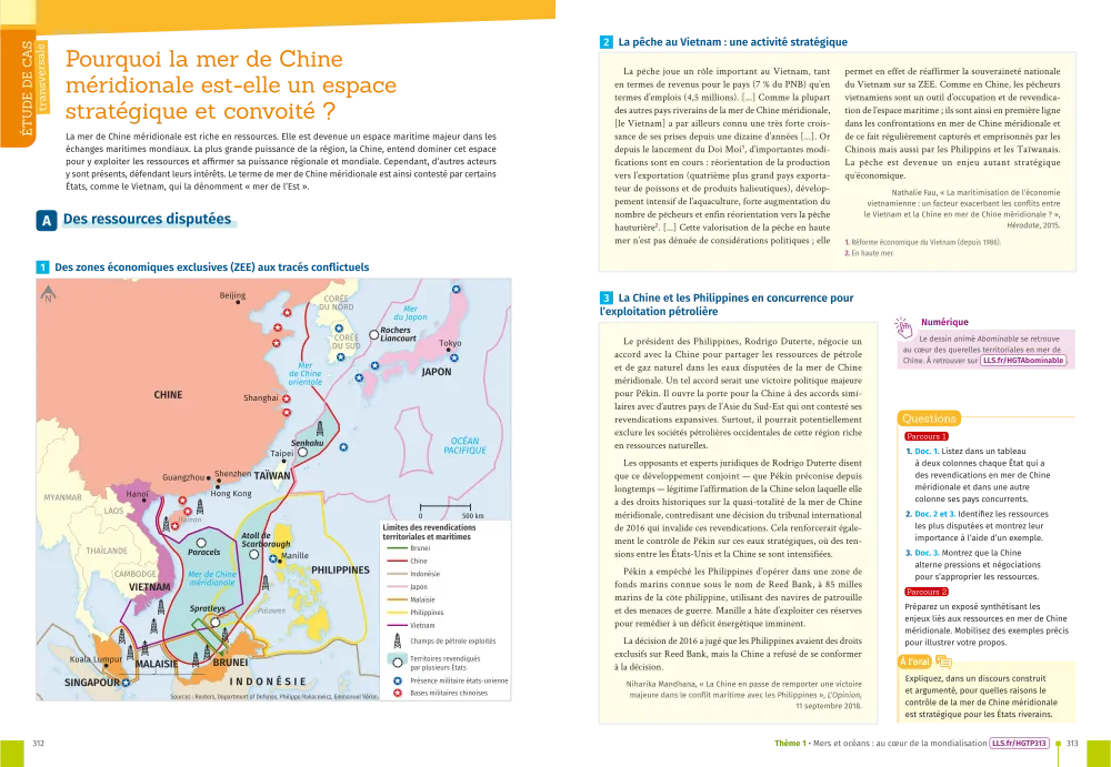 Pourquoi la mer de Chine méridionale est-elle un espace stratégique et convoité ...