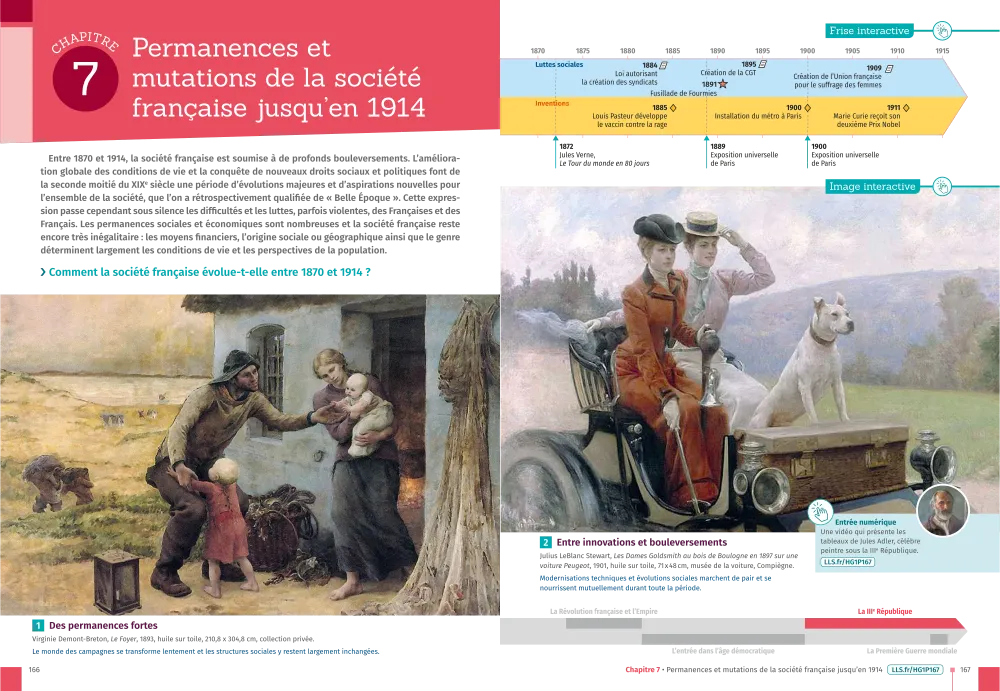 Permanences et mutations de la société française jusqu’en 1914 ...