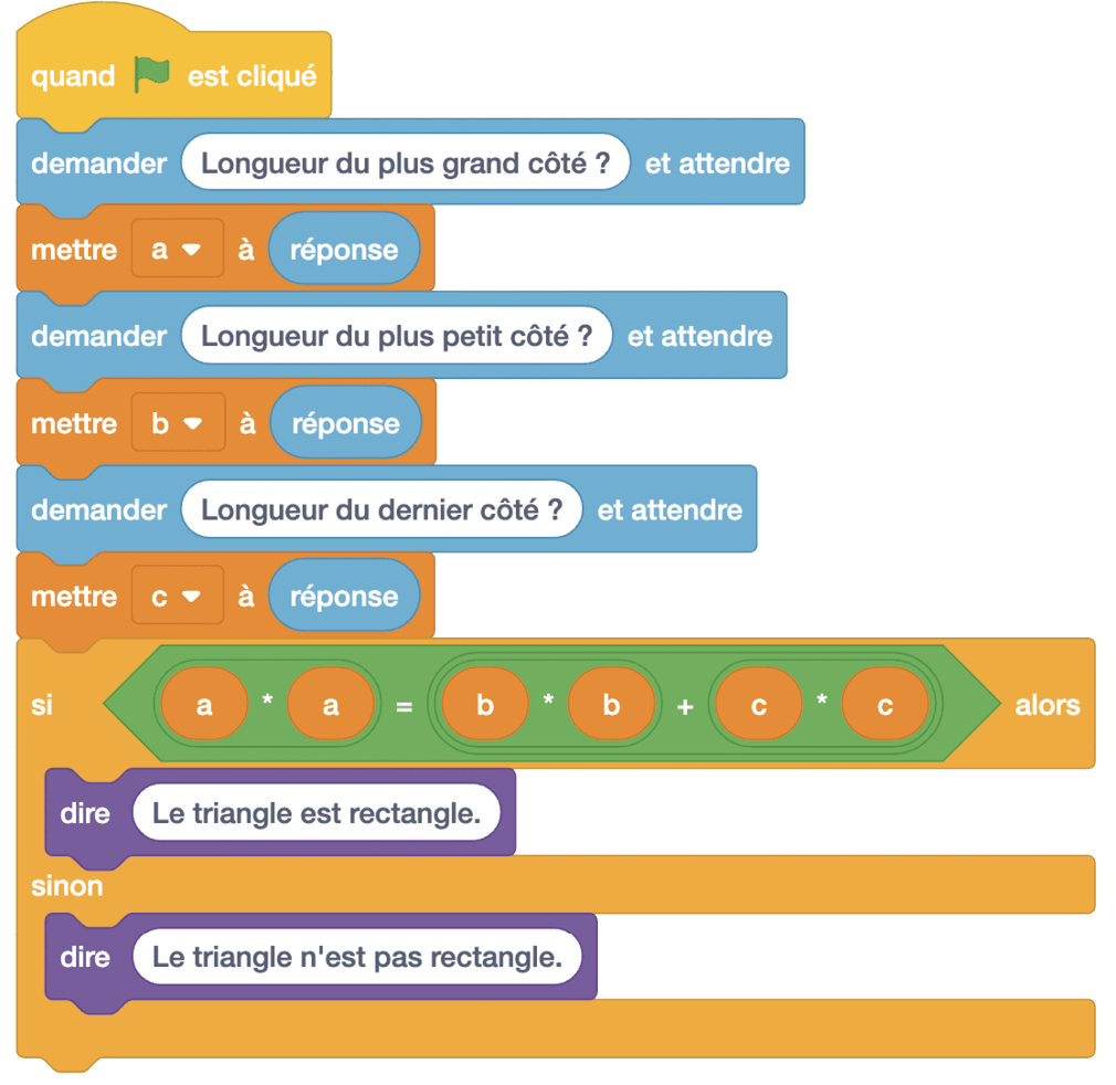 Entraînement - Montrer qu’un triangle est rectangle ou non ...
