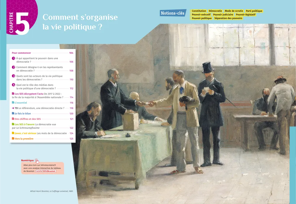 Comment s’organise la vie politique ? | Lelivrescolaire.fr