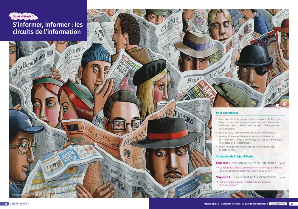 S’informer, informer : les circuits de l’information | Lelivrescolaire.fr