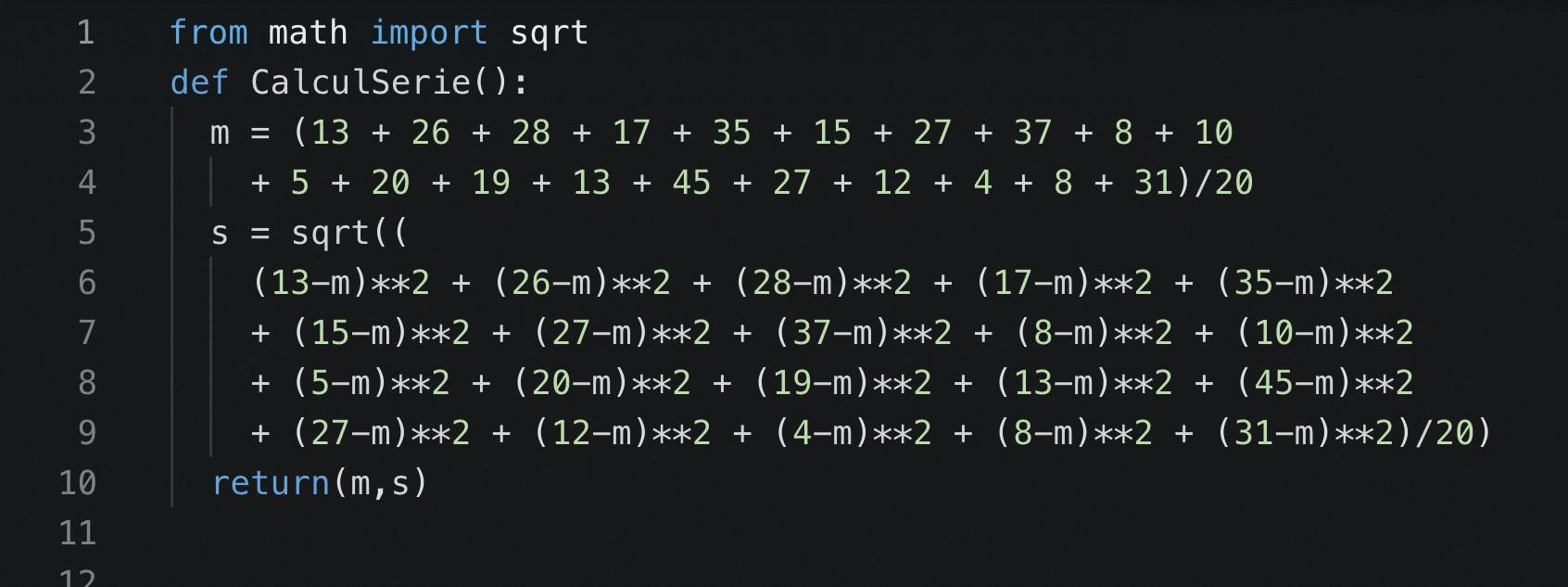 Valeurs comprises dans un intervalle autour de la moyenne ...