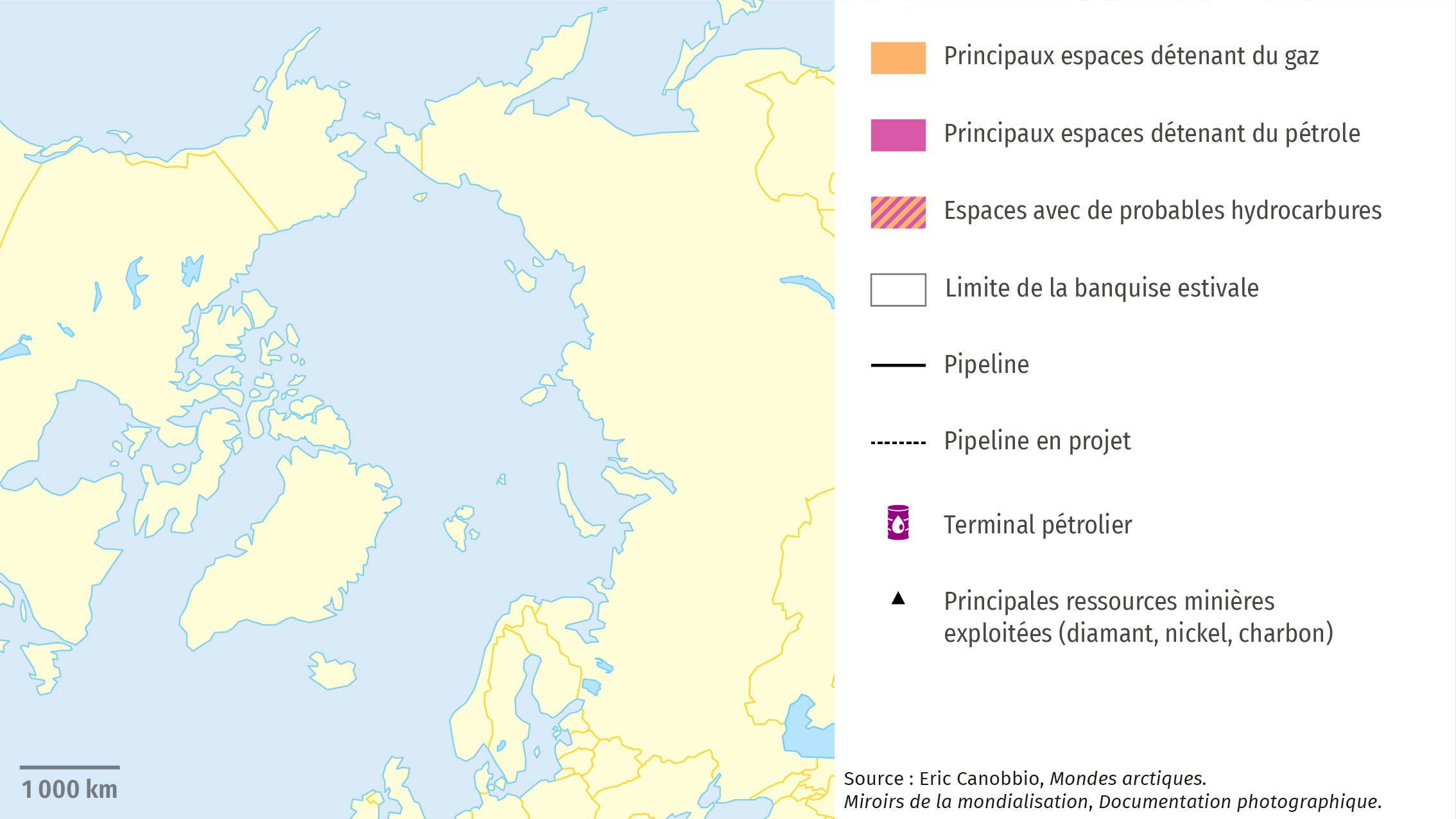 L’Arctique, entre fragilité et attractivité | Lelivrescolaire.fr